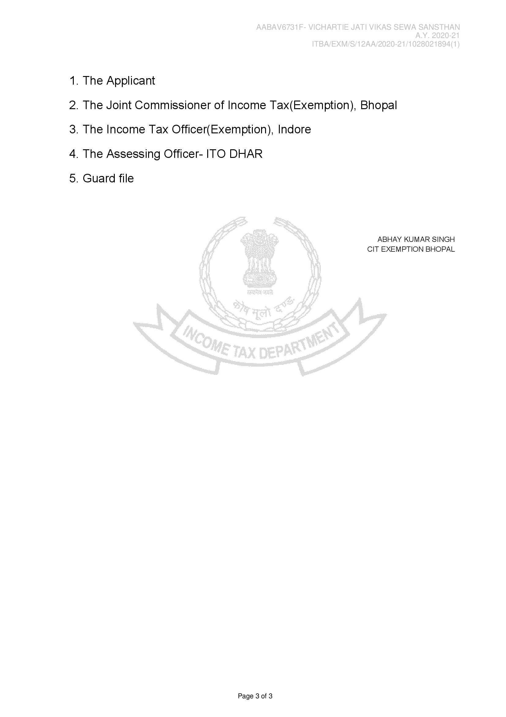 Resource Documents – Vicharti